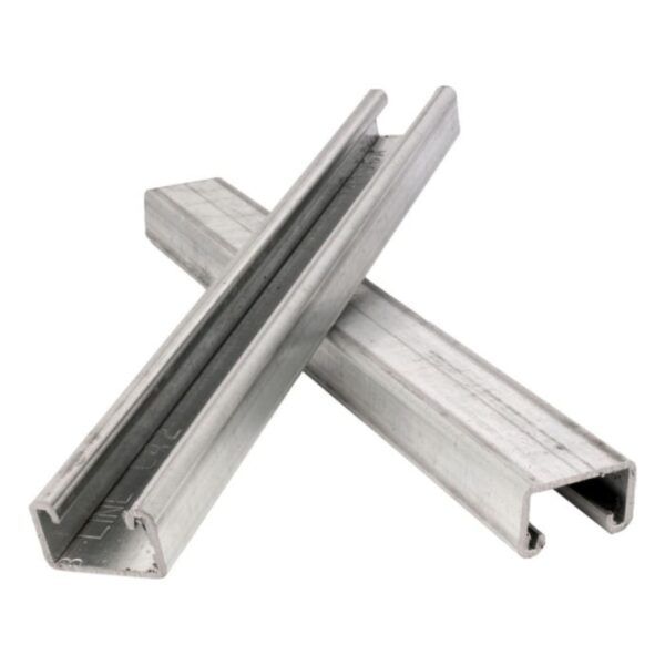 1-5/8" x 1-5/8" 12 Gauge Deep Solid Strut Channel