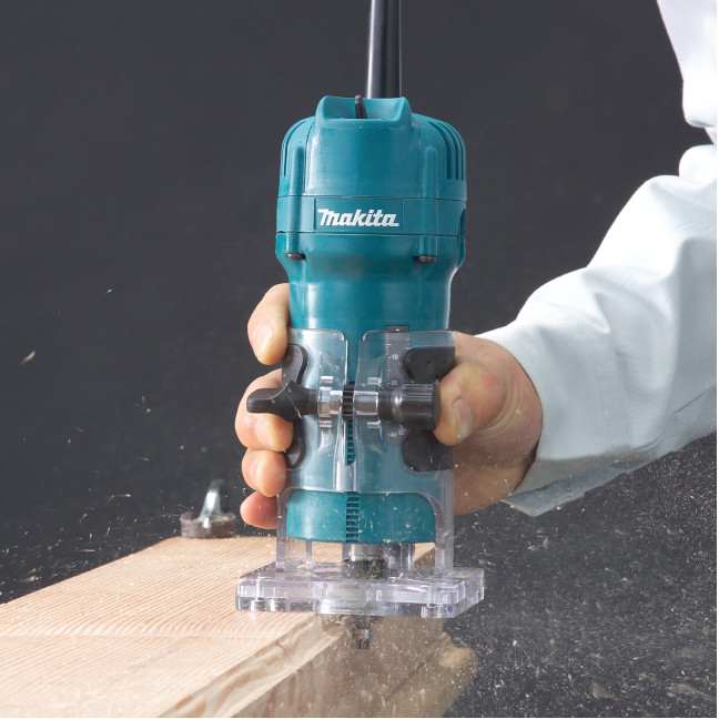 Makita 3709 1/4" Fixed Base Laminate Trimmer - BC Fasteners