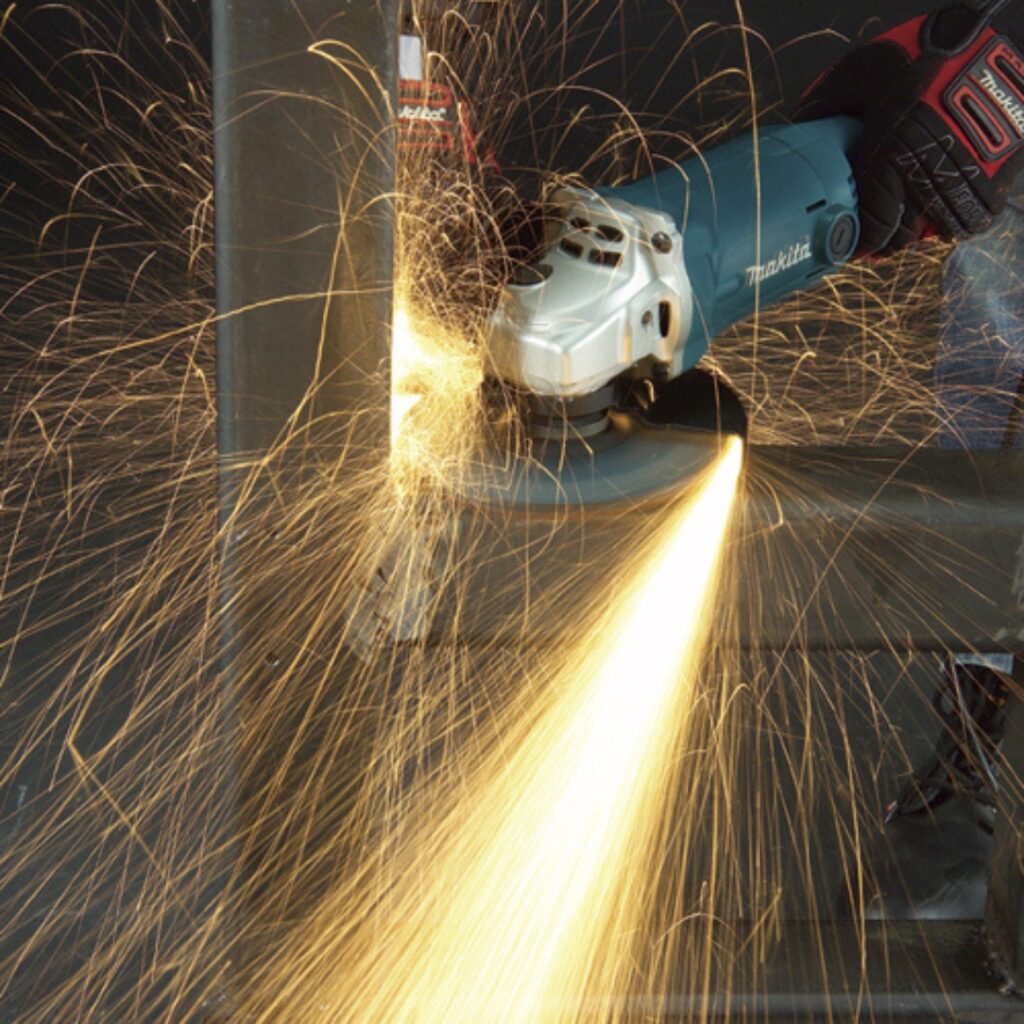 Makita GA6020C 6" Angle Grinder with Trigger Switch with Lock-On