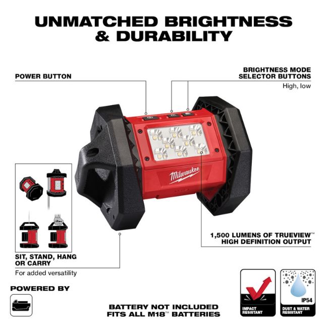 Milwaukee 2361-20 M18 LED Flood Light