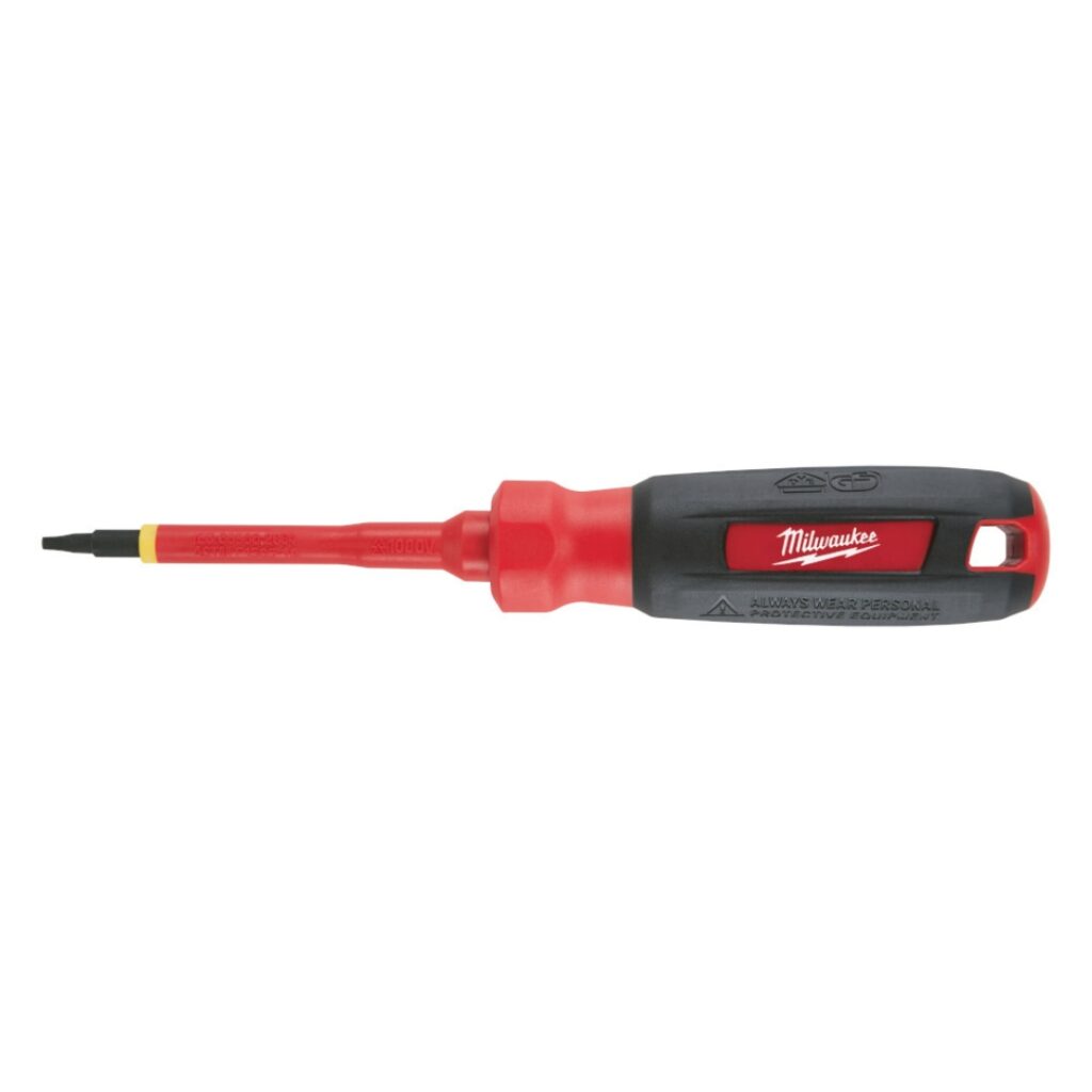 Milwaukee 48-22-2251 #1 Square Drive - 3" 1000V Insulated Screwdriver