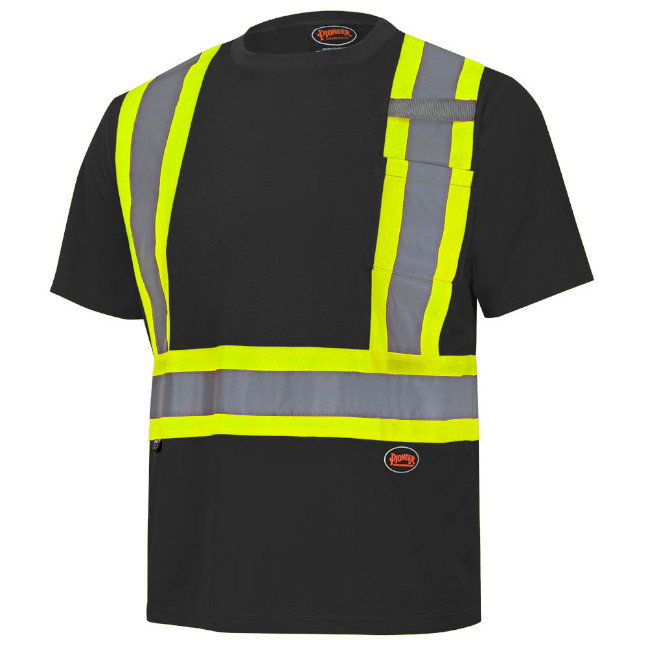 Pioneer Hi-Viz BIRDSEYE Polyester Safety T-Shirt - BC Fasteners & Tools ...