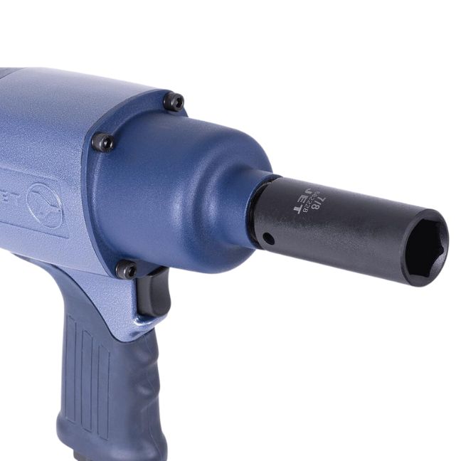 Jet 610329 1/2" Drive SAE 6-Point Deep Impact Socket Set 19-Piece