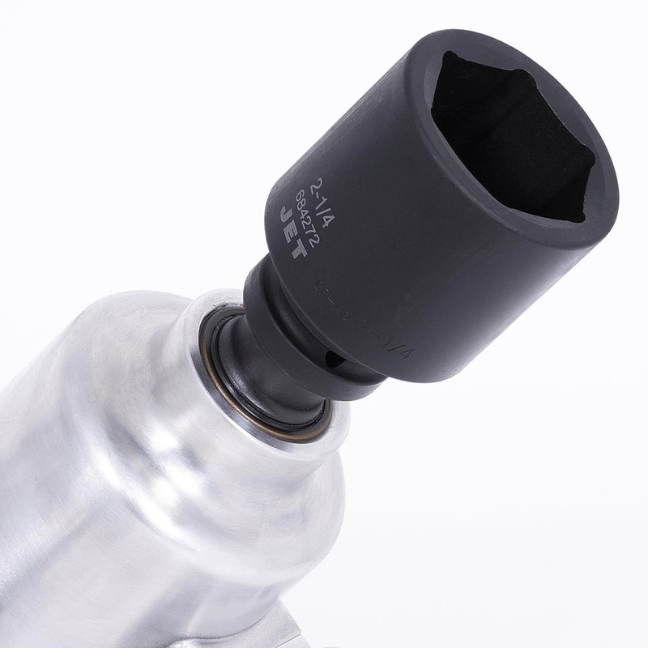 Jet 610504 PS1101D 11-Piece 1" Drive Deep SAE Impact Socket Set - 6pt