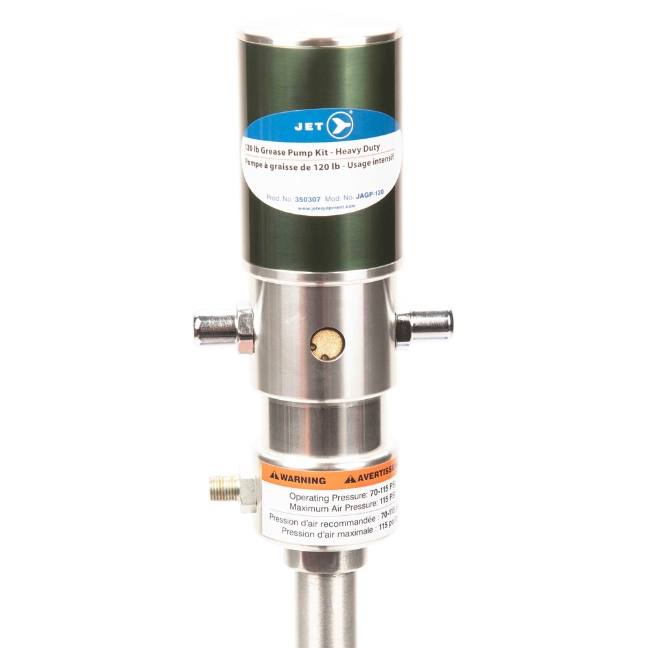 Jet 350307 JAGP-120 120 lb Air Operated Grease Pump Kit