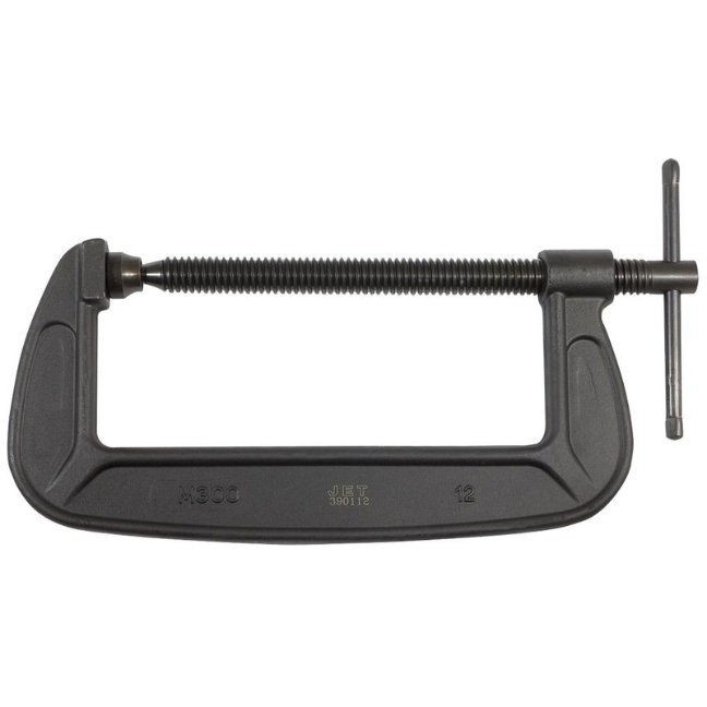 Jet 390112 CC-12 12" CC Series C-Clamp – Heavy Duty