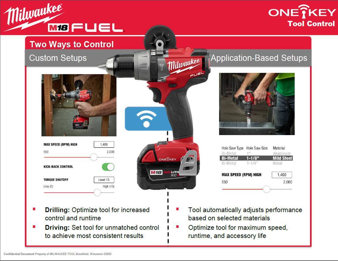 Milwaukee ONE-Key Drill/Drivers - BC Fasteners & Tools