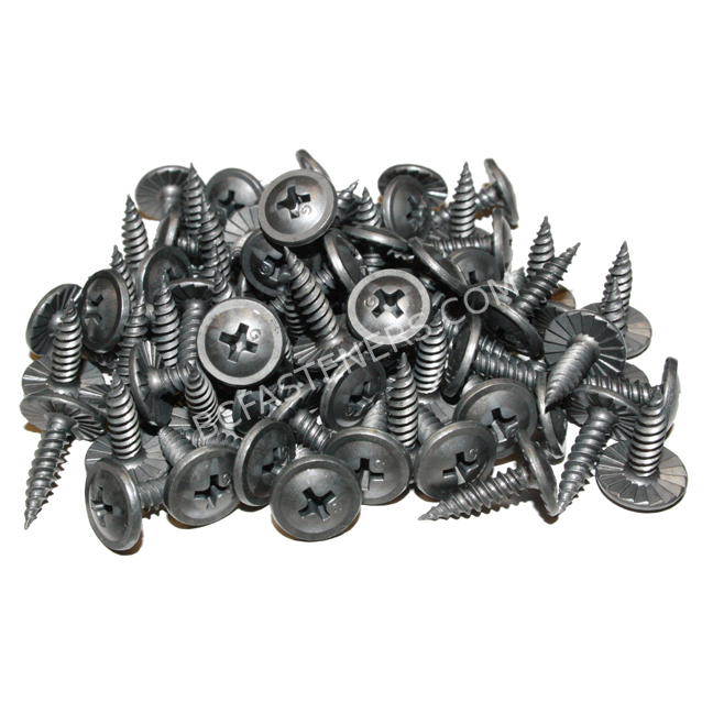 Self-drilling Screws #8 Black Wafer Head – Phillips Drive, Truss Head ...