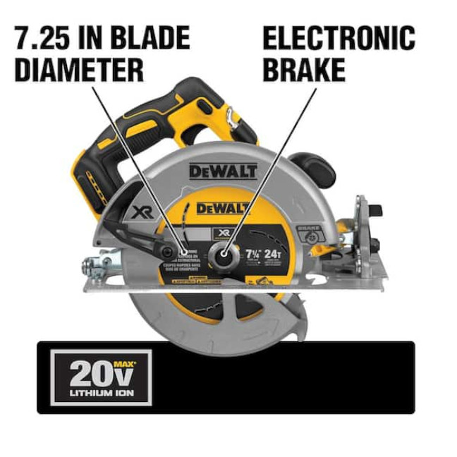 DeWalt DCS570B 20V Max 7-1/4" Brushless Circular Saw