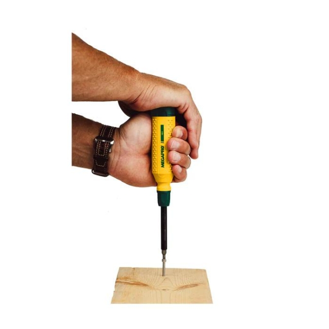 Megapro 151HX 15-in-1 Hex Screwdriver - BC Fasteners & Tools