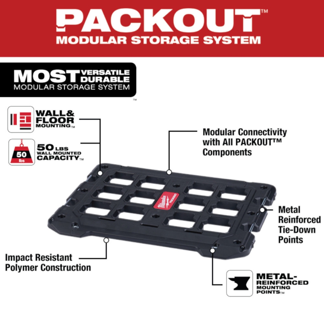Milwaukee 48-22-8485 PACKOUT™ Mounting Plate - BC Fasteners