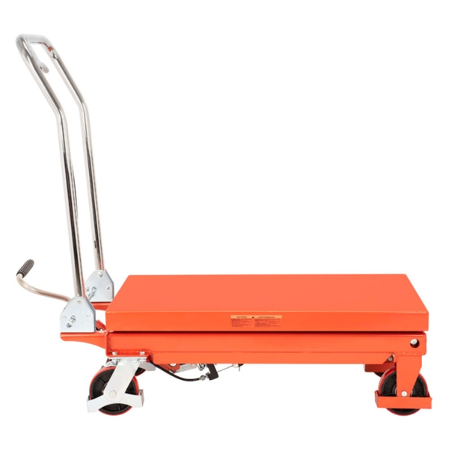 Jet 190968 SLC-1100 1,100-lb Capacity SLC Hydraulic Scissor Lift Cart