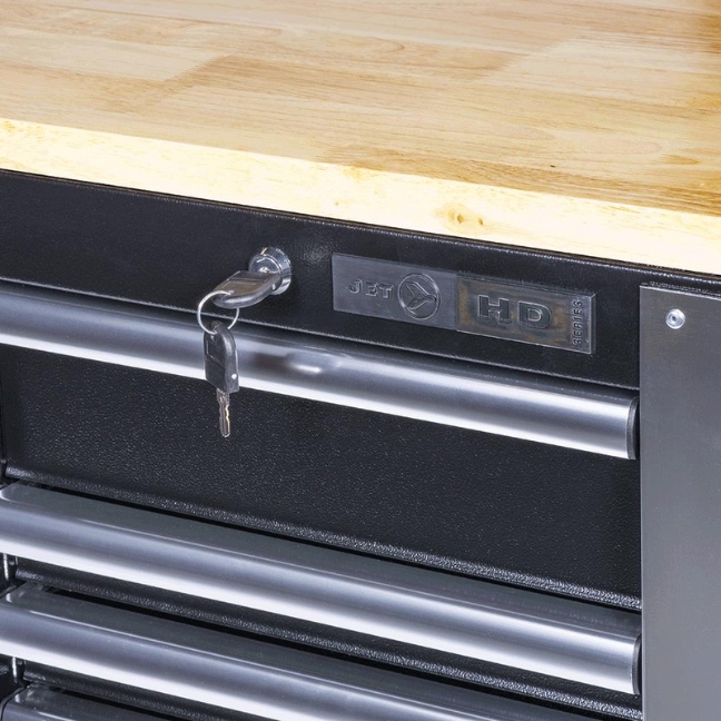 Jet 842631 HDRC7220 HD-Series 20-Drawer Roller Cabinet 72"x24"