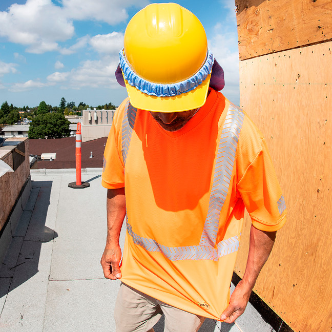 Pioneer COOLPASS Hi-Viz Moisture Wicking Safety T-Shirt