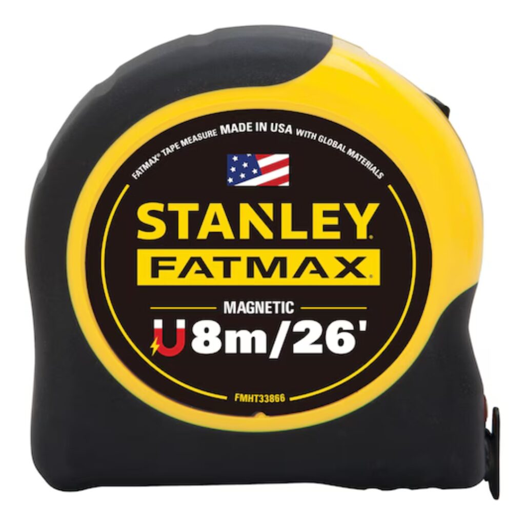Stanley FMHT33866 8m/26ft FATMAX® Magnetic Tape Measure