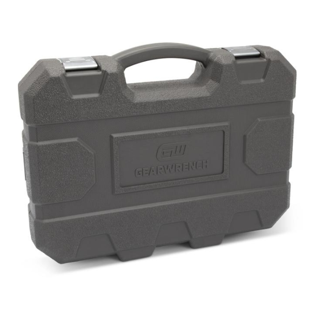 GearWrench 84916N 3/8" Drive 6-Point Standard and Deep Impact SAE/Metric Socket Set 44-Piece