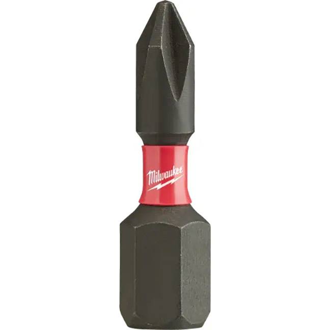 Milwaukee 48-32-4661 Shockwave™ Impact PH1 x 1" Phillips Bit 5PK