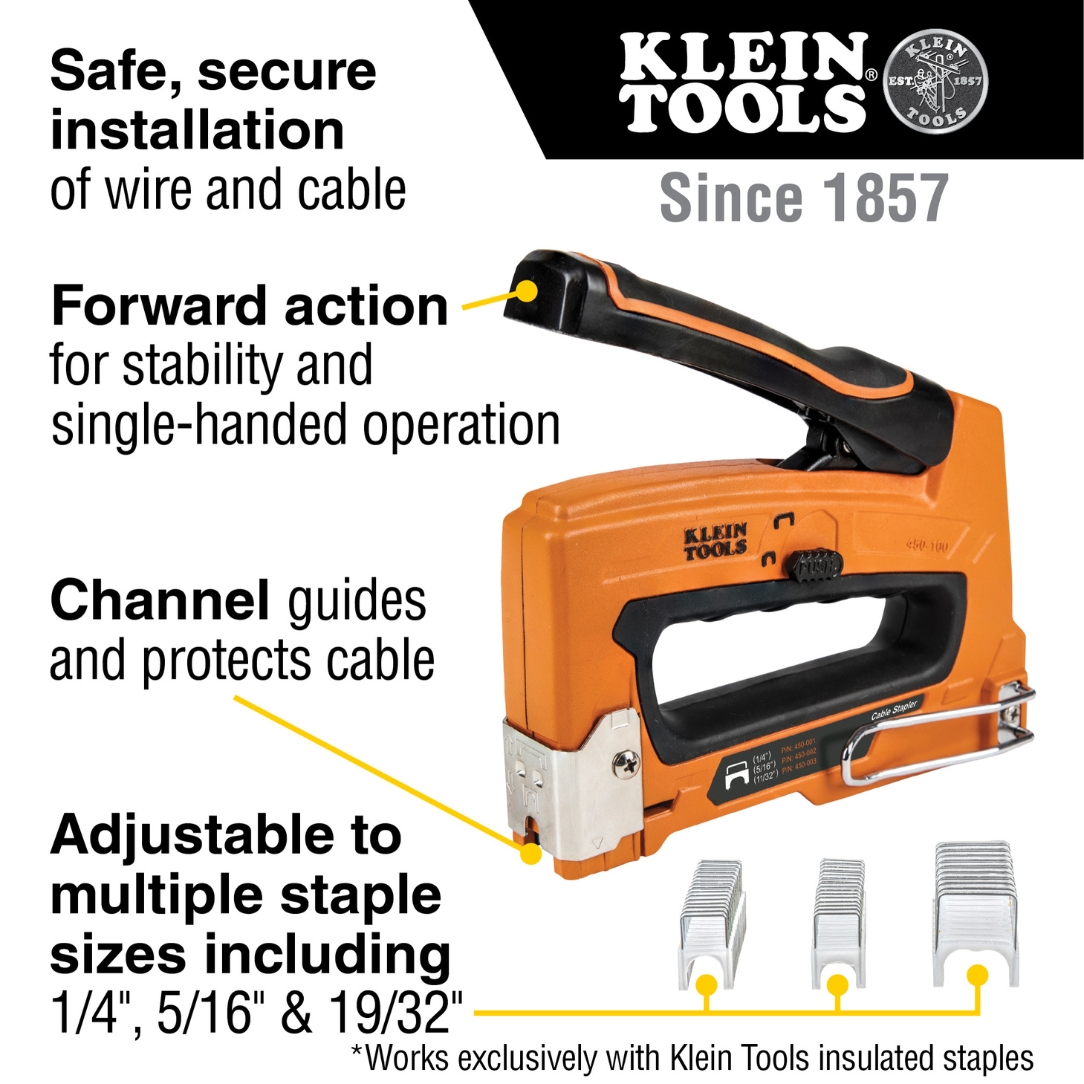 Klein 450-100 Loose Cable Stapler - BC Fasteners & Tools