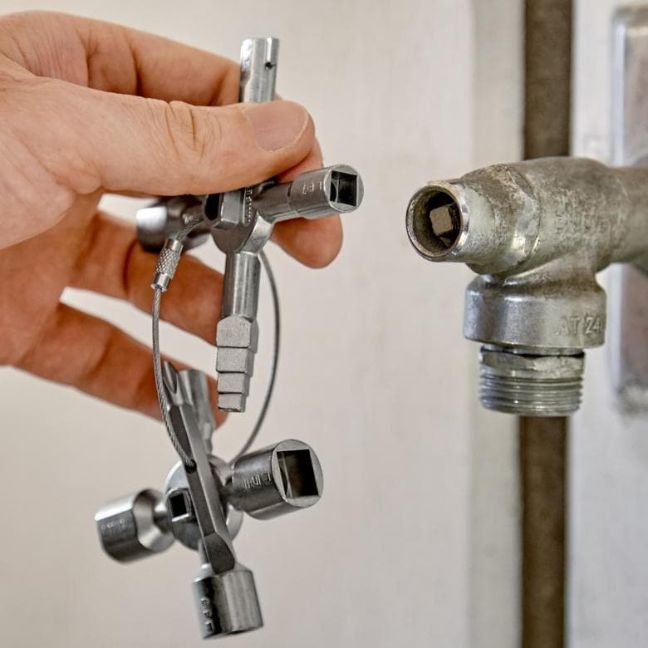 Knipex 001101 TwinKey® Universal Control Cabinet Key