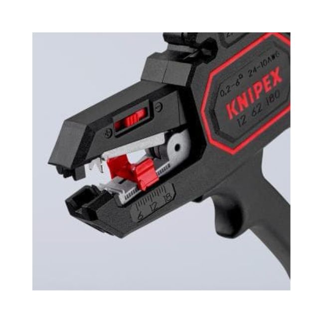 Knipex 1262180 Automatic Insulation Strippers 24 to 10 AWG