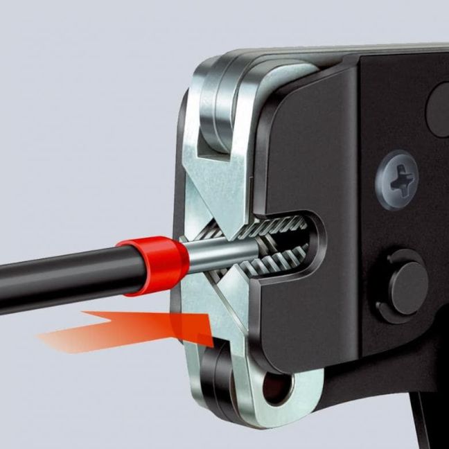 Knipex 975308 Self-Adjusting Crimping Pliers for Wire Ferrules