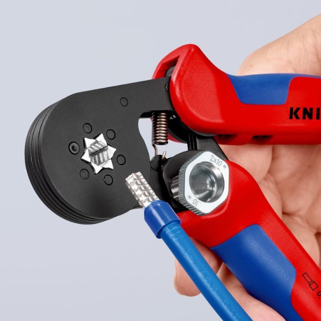 Knipex 975314 Self-Adjusting Crimping Pliers for Wire Ferrules