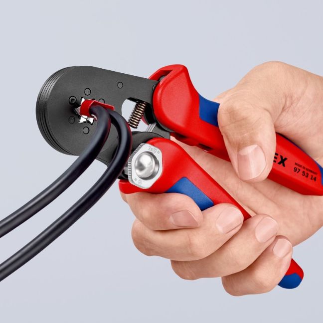 Knipex 975314 Self-Adjusting Crimping Pliers for Wire Ferrules