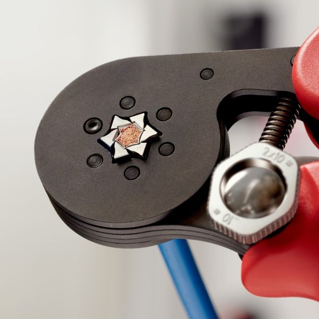 Knipex 975314 Self-Adjusting Crimping Pliers for Wire Ferrules