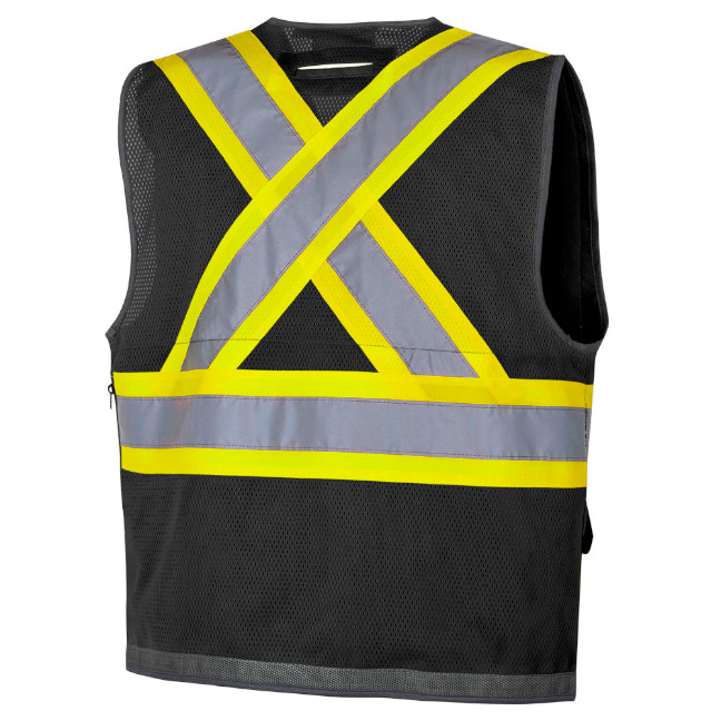 Pioneer Hi Viz Mesh Surveyor's Safety Vest - BC Fasteners & Tools Ltd.