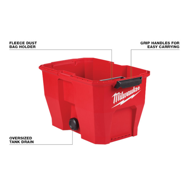 Milwaukee 0912-20 9 Gallon Wet/Dry Vacuum Tank - BC Fasteners & Tools