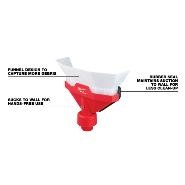 Milwaukee 49-90-2022 AIR-TIP Self Securing Dust Collector