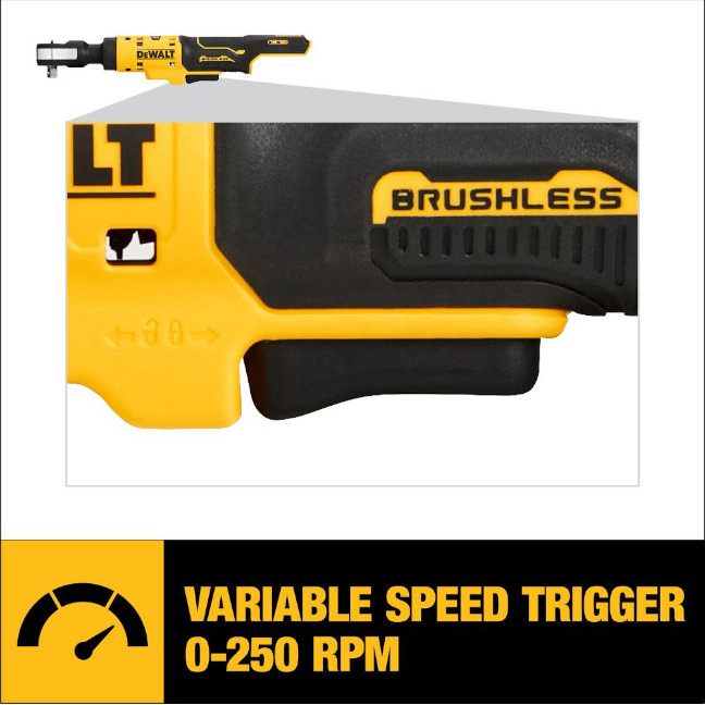 DeWalt DCF504B 12V XTREME 1/4" Drive Ratchet - tool only