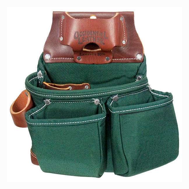 Occidental Leather 8018DBLH OxyLights™ 3 Pouch Tool Bag Tape Holster