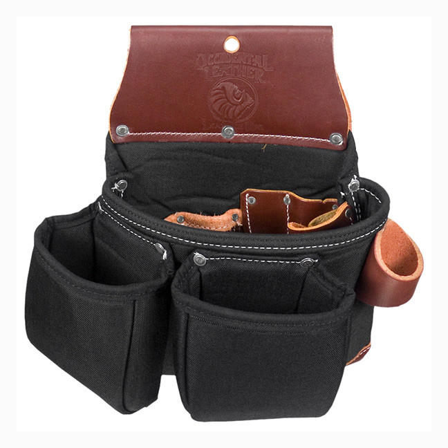 Occidental Leather B8017DB OxyLights™ 3 Pouch Tool Bag - Black