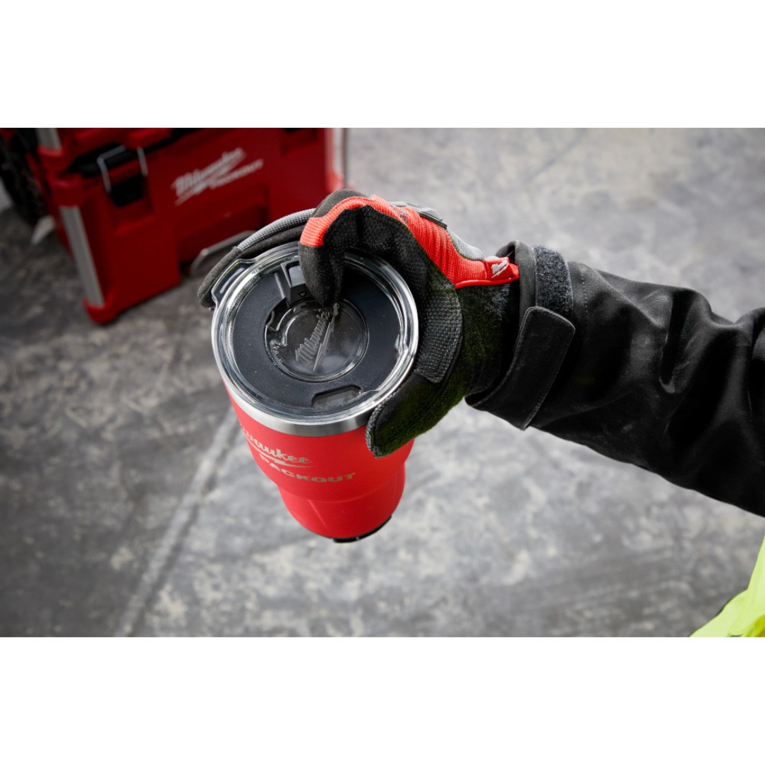 Milwaukee 48-22-8393R PACKOUT 30oz Tumbler-Red - BC Fasteners & Tools