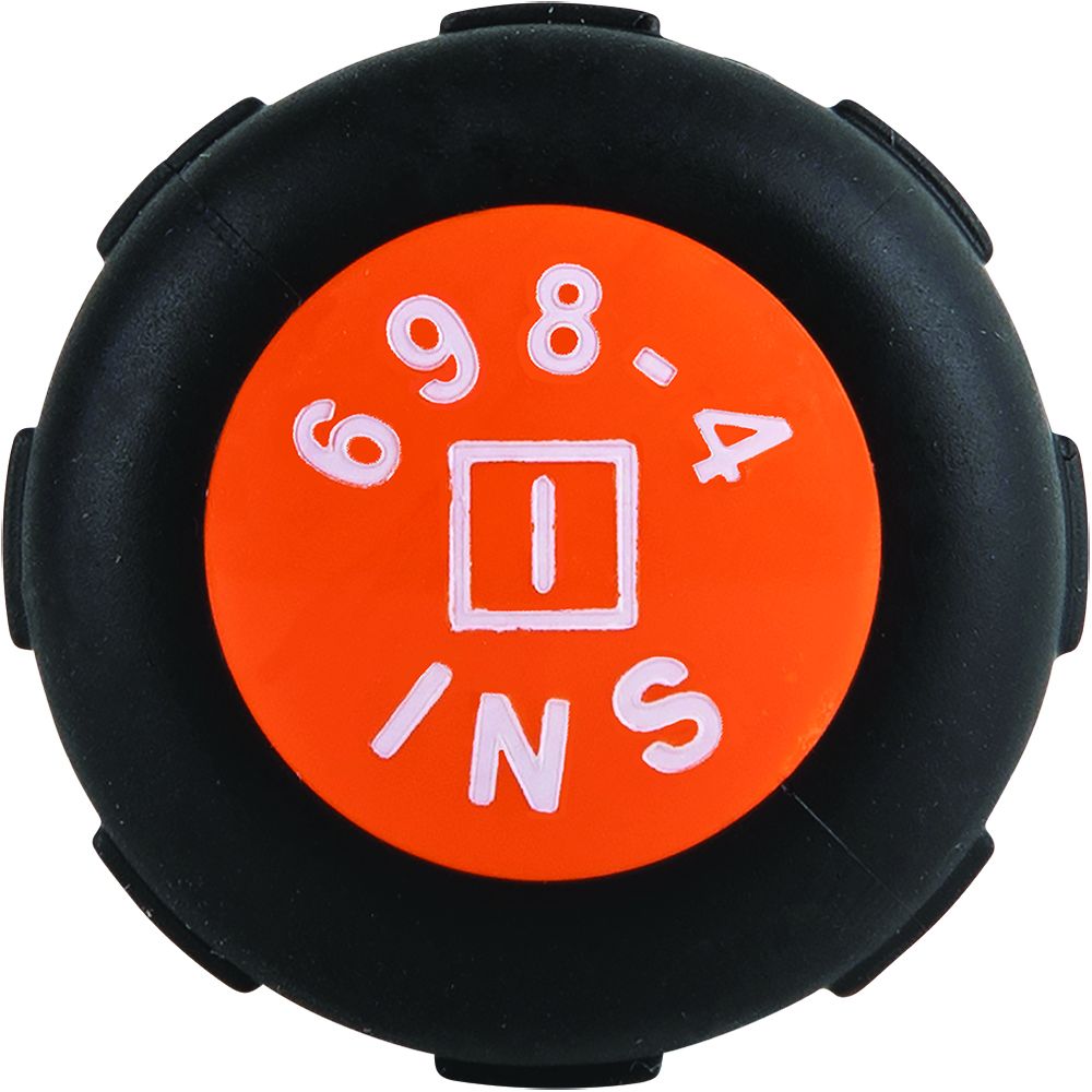Klein 6984INS Slim-Tip 1000V Insulated Screwdriver #1 Square 4" Round ...