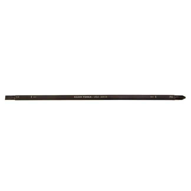 Klein 32618 Adjustable-Length Screwdriver Blade #2 Phillips and 1/4 ...