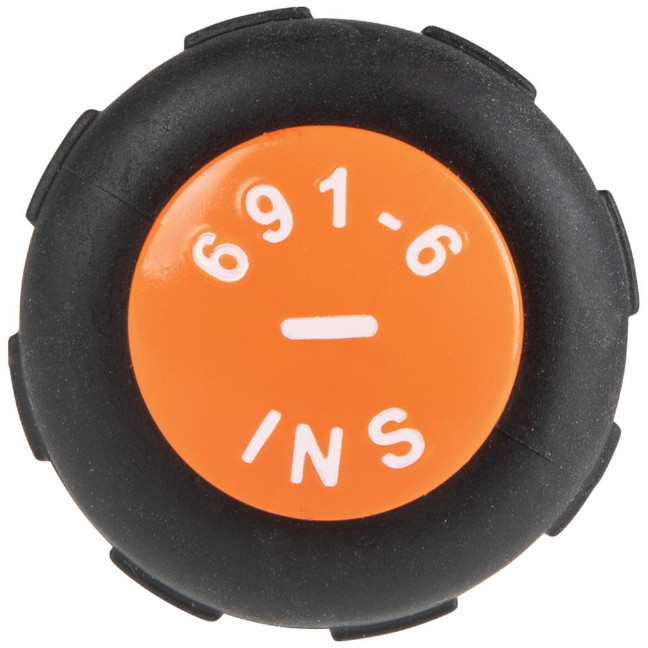 Klein 6916INS Slim-Tip Insulated Screwdriver 3/16" Cabinet 6" Round ...