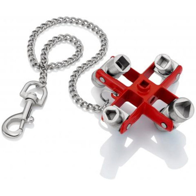 Knipex 001106 3-1/2" (90mm) Universal Control Cabinet Key - BC ...