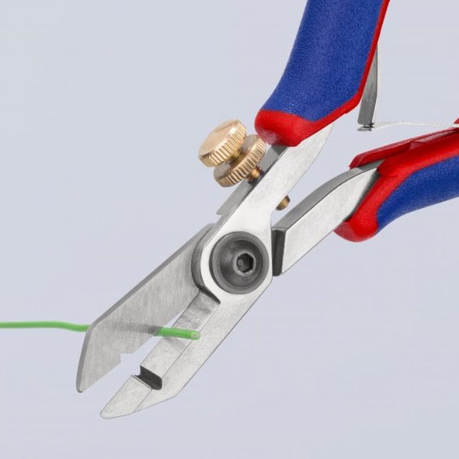 Knipex 1182130 5-1/4" (130mm) Electronics Wire Stripper Shears - BC Fasteners & Tools