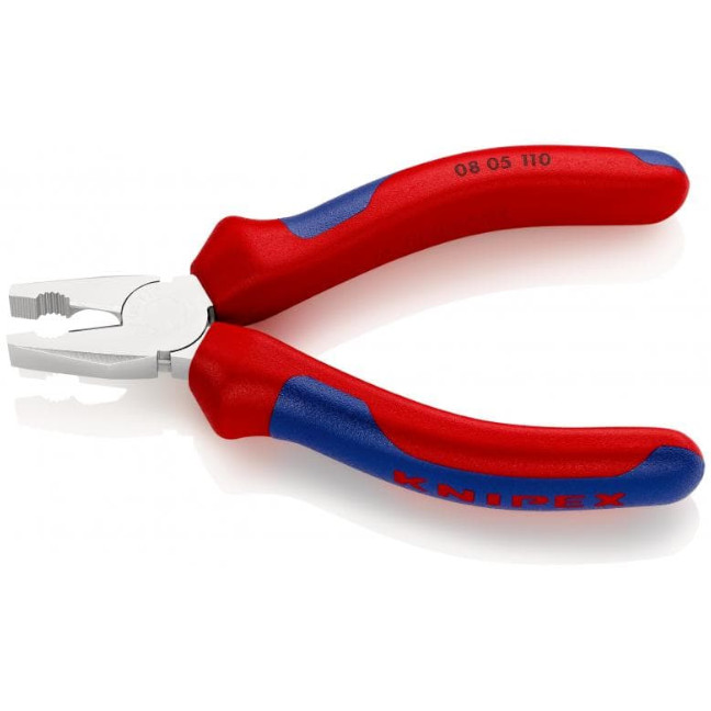 Knipex 0805110 4-1/4" (110mm) Mini Combination Pliers with Multi ...