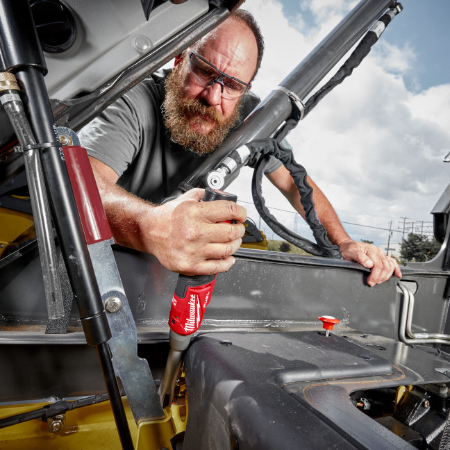 Milwaukee 2568-20 M12 FUEL 12V Lithium-Ion 1/4" Extended Reach High ...