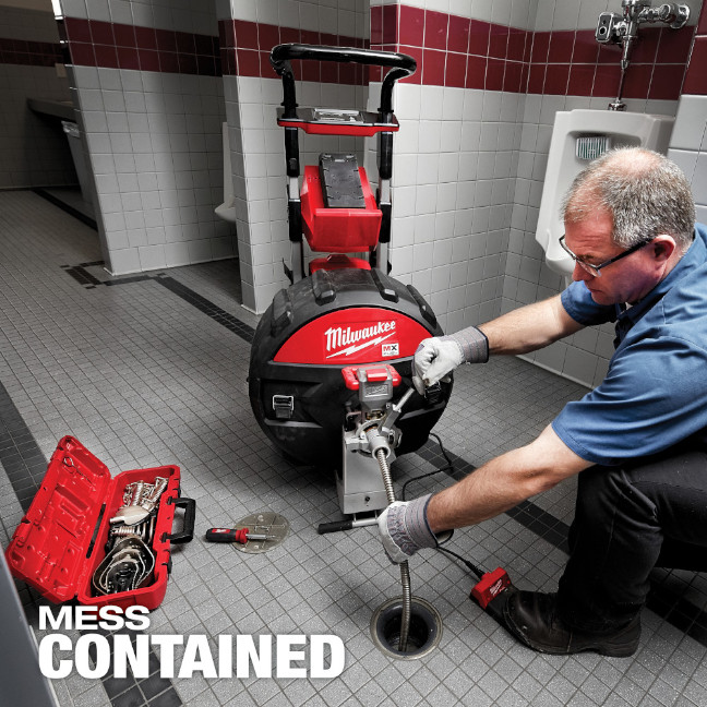 Milwaukee MXF500-1CP MX FUEL Sewer Drum Machine - BC Fasteners