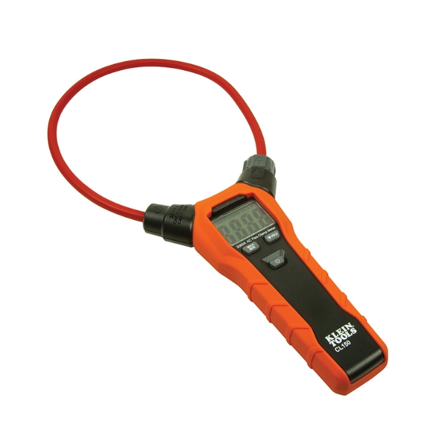 Klein CL150 Digital AC Electrical Tester Clamp Meter with 18" Flexible ...