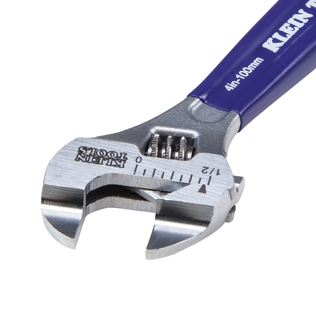 Klein D86932 4" Slim-Jaw Adjustable Wrench - BC Fasteners & Tools