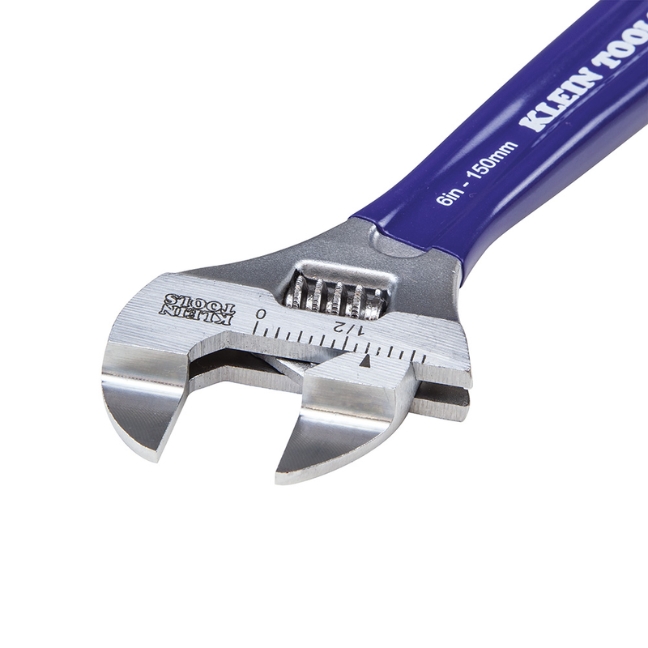Klein D86934 6" Slim-Jaw Adjustable Wrench - BC Fasteners & Tools