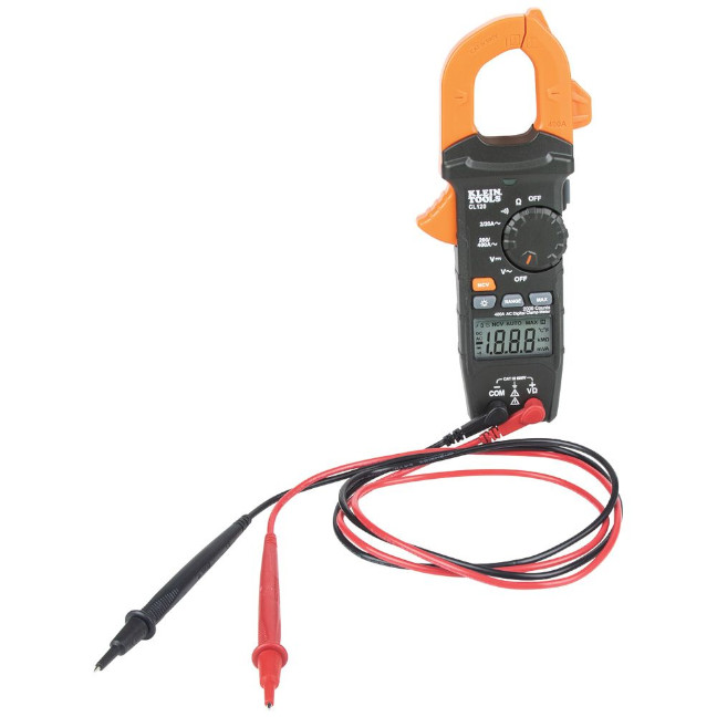 Klein CL120 Digital Clamp Meter, 400 Amp - BC Fasteners & Tools