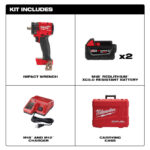Milwaukee 2855-22R M18 FUEL 1/2" Compact Impact Wrench Kit