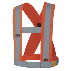 Pioneer Hi-Viz CSA Wide Adjustable Safety Sash - BC Fasteners & Tools Ltd.