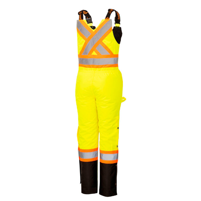 Pioneer Women's Hi-Viz Waterproof Quilted Safety Overall - BC Fasteners ...